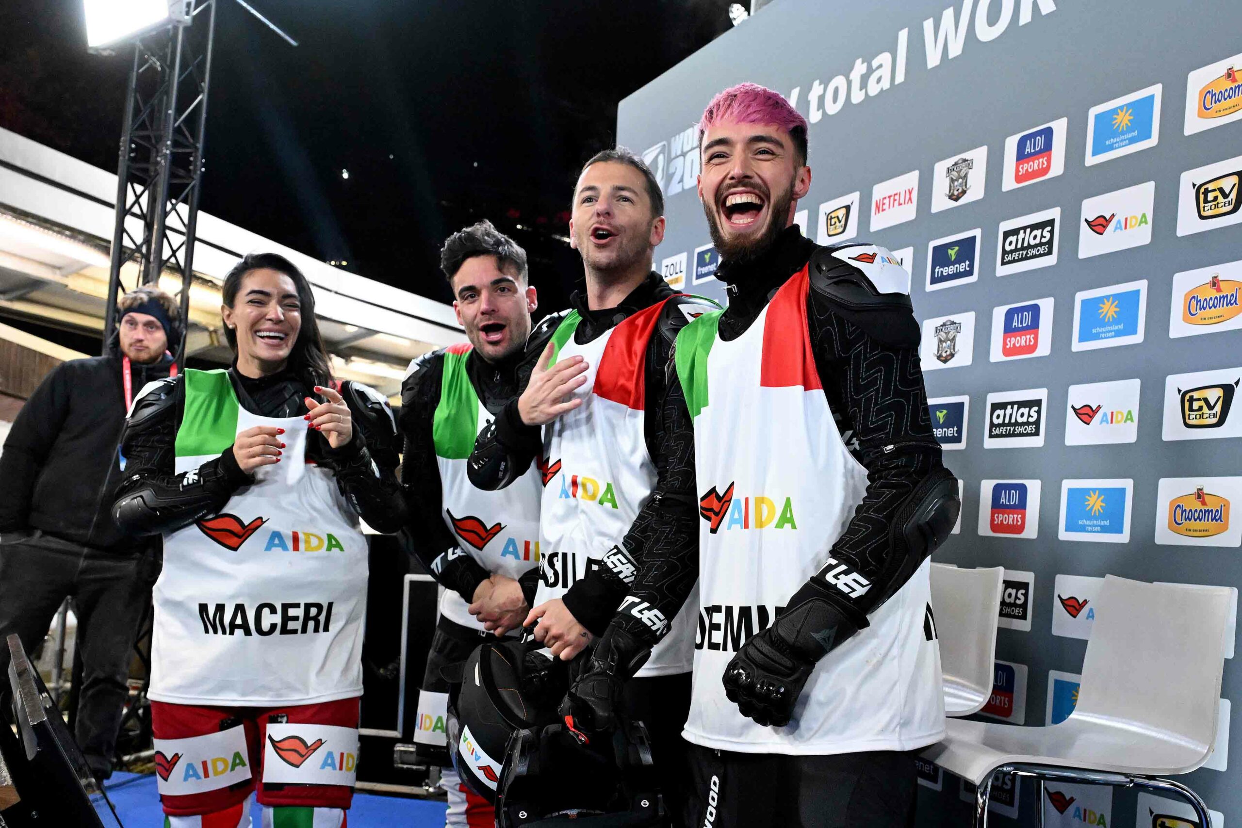 15. TV Total WOK WM in der VELTINS-EisArena in Winterberg – Joey Kelly ...